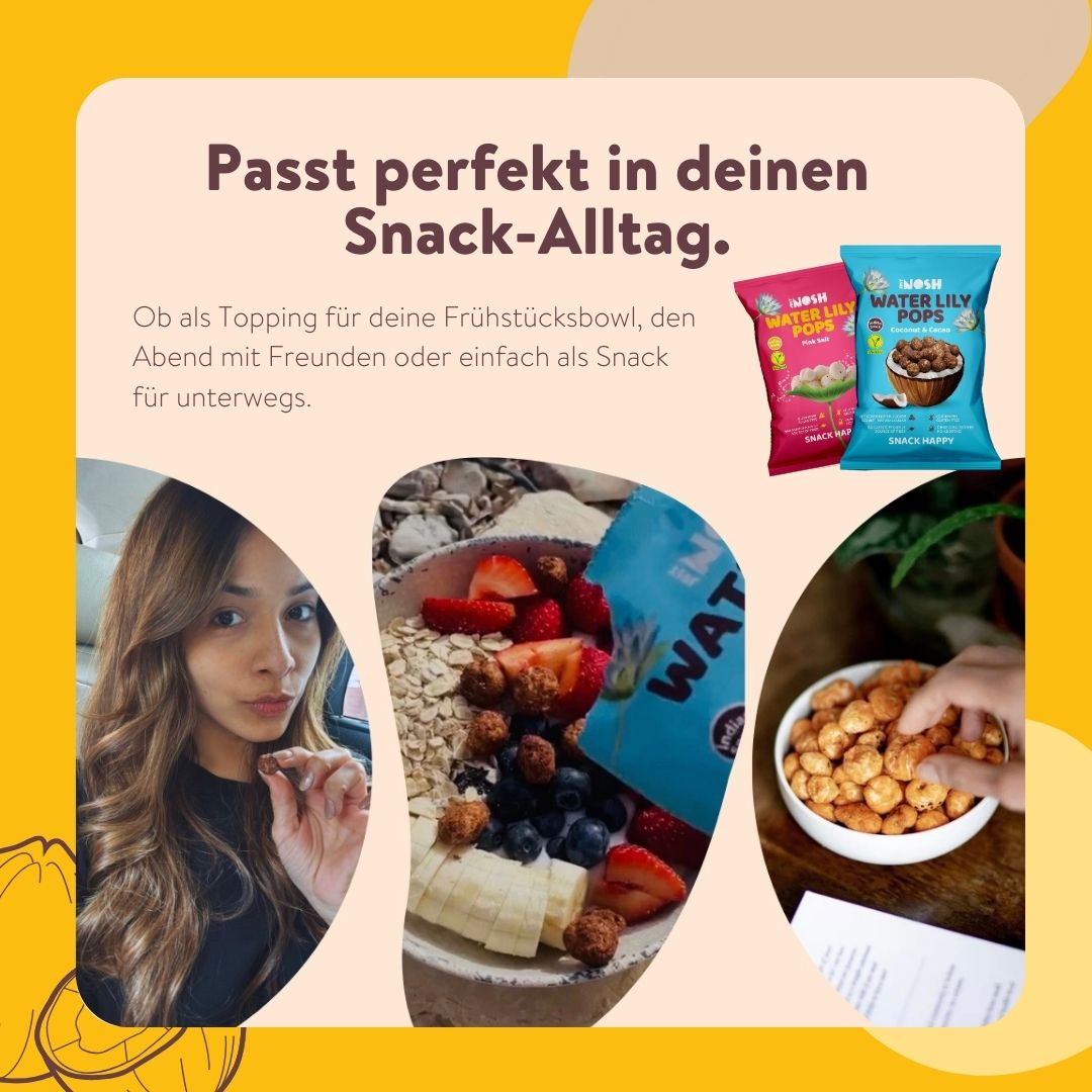 Water Lily Pops Probierpaket 8er Box – Just Nosh